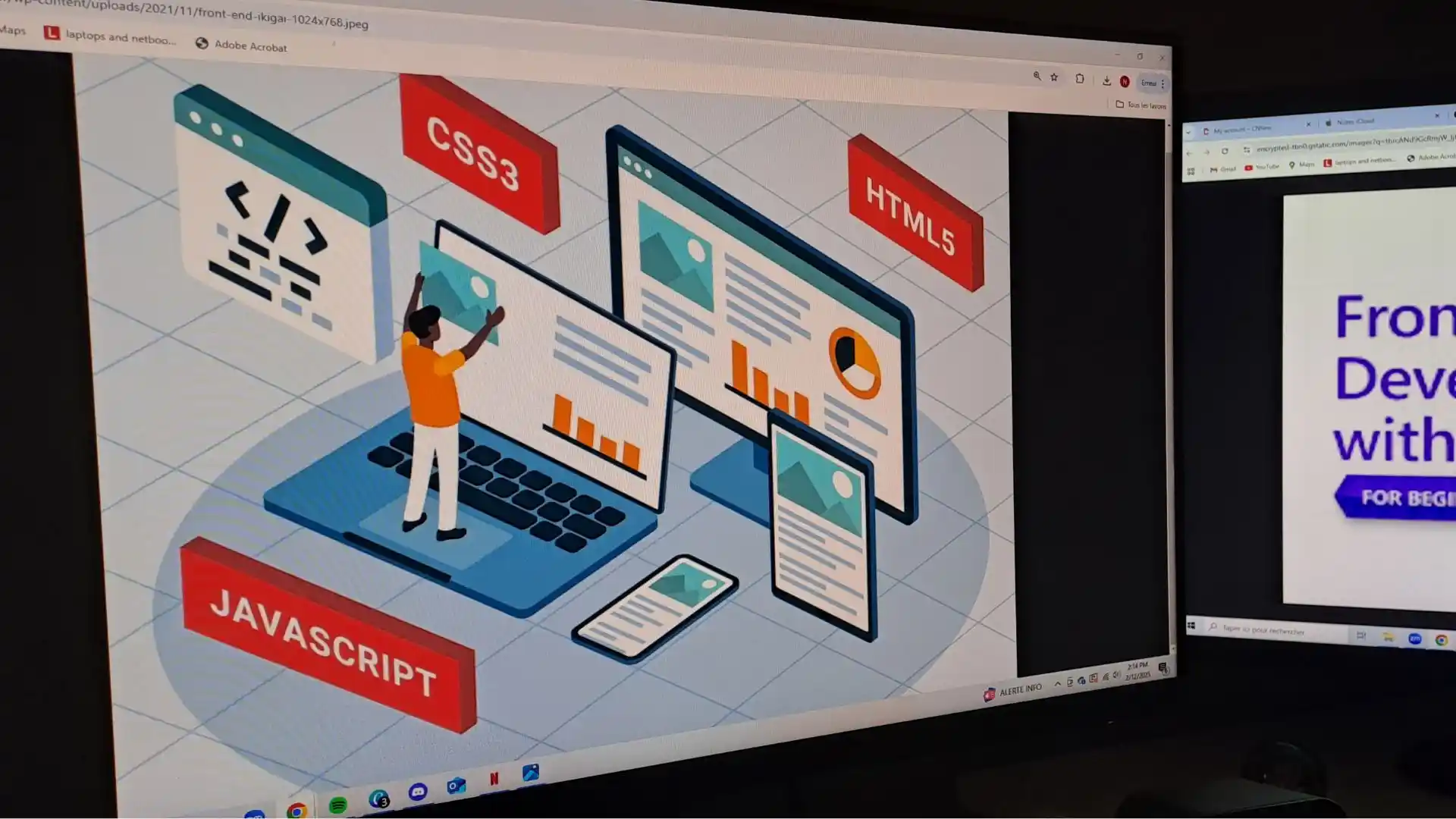 Glossaire Web : Front-End, définition et usages